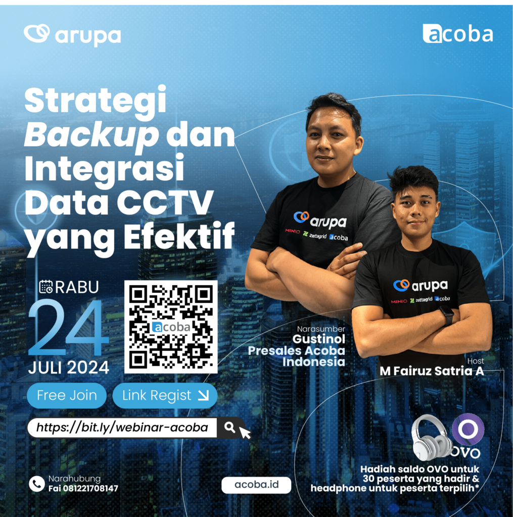 Strategi Backup Dan Integrasi Data CCTV Yang Efektif | Acoba Indonesia
