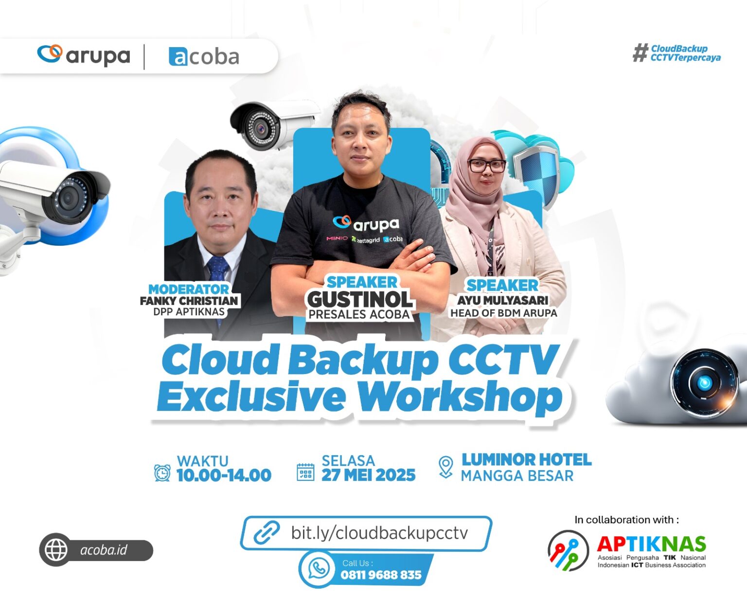 Cloud Backup CCTV Terintegrasi | Acoba Indonesia